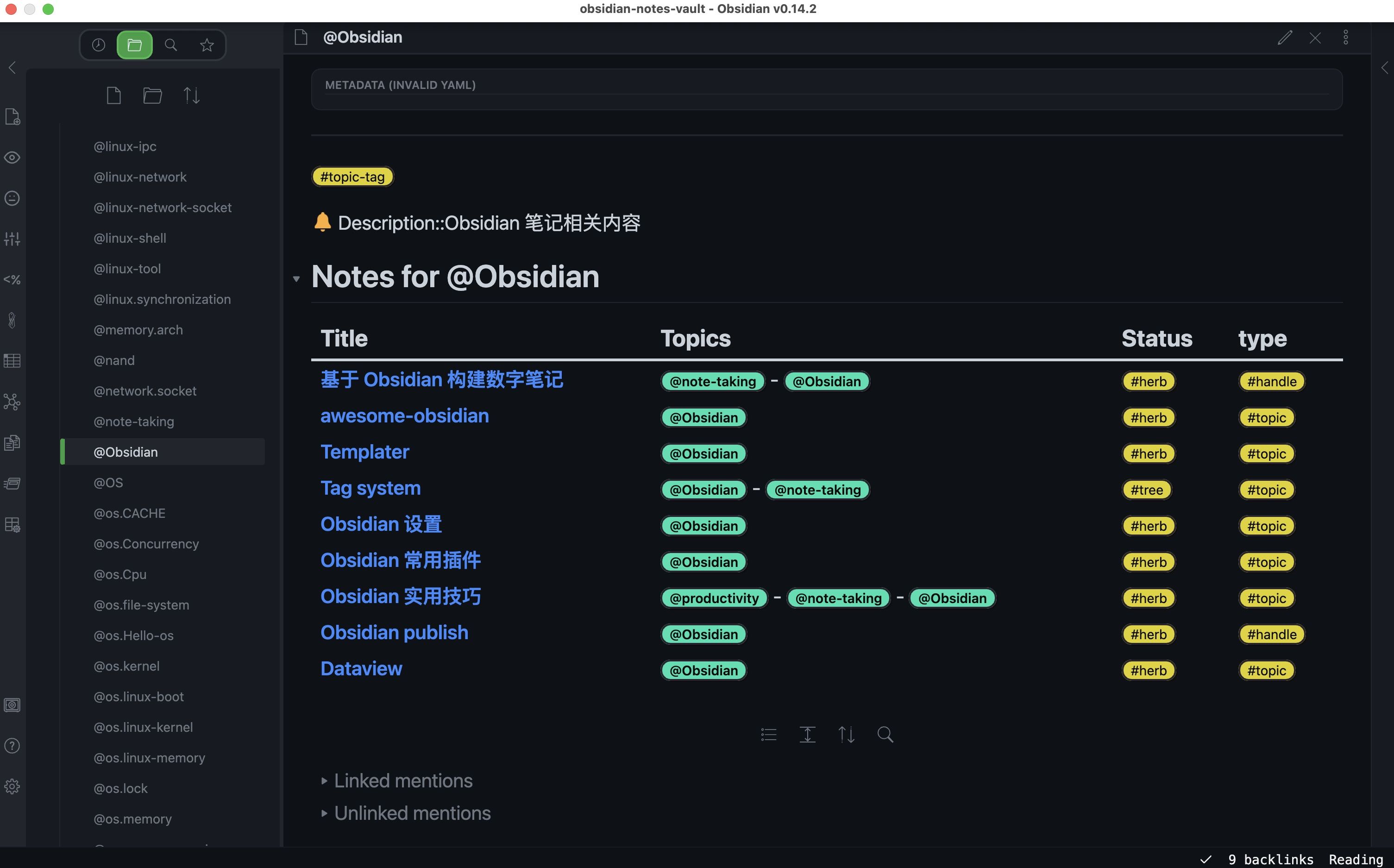 GitHub - hanxiaomax/basic-obsidian-setup
